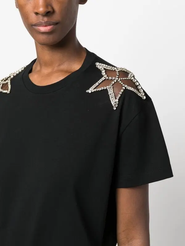 Stella McCartney Crystal-embellished T-shirt