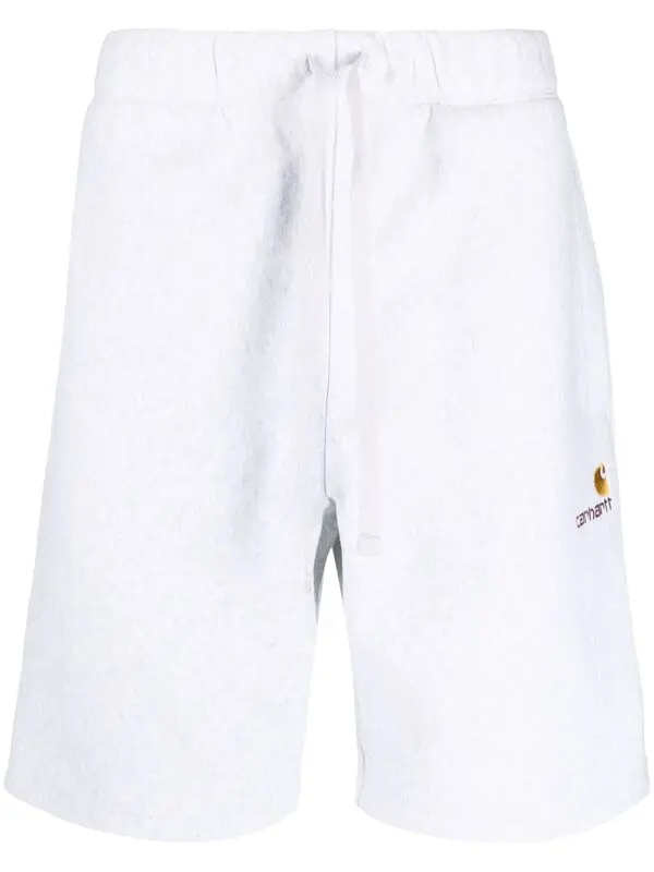 Carhartt Work In Progress Drawstring Cotton-blend Shorts