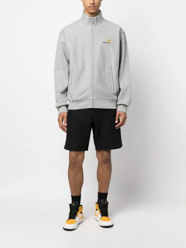 Carhartt Work In Progress Cotton-blend Drawstring Shorts - Black