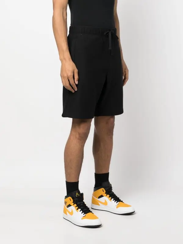 Carhartt Work In Progress Cotton-blend Drawstring Shorts - Black