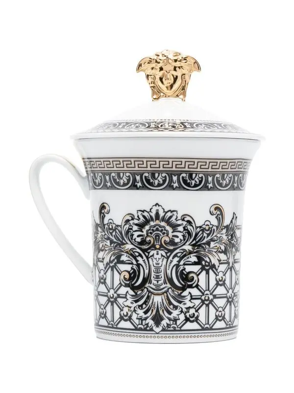 Versace X Rosenthal Marqueterie Porcelain Mug