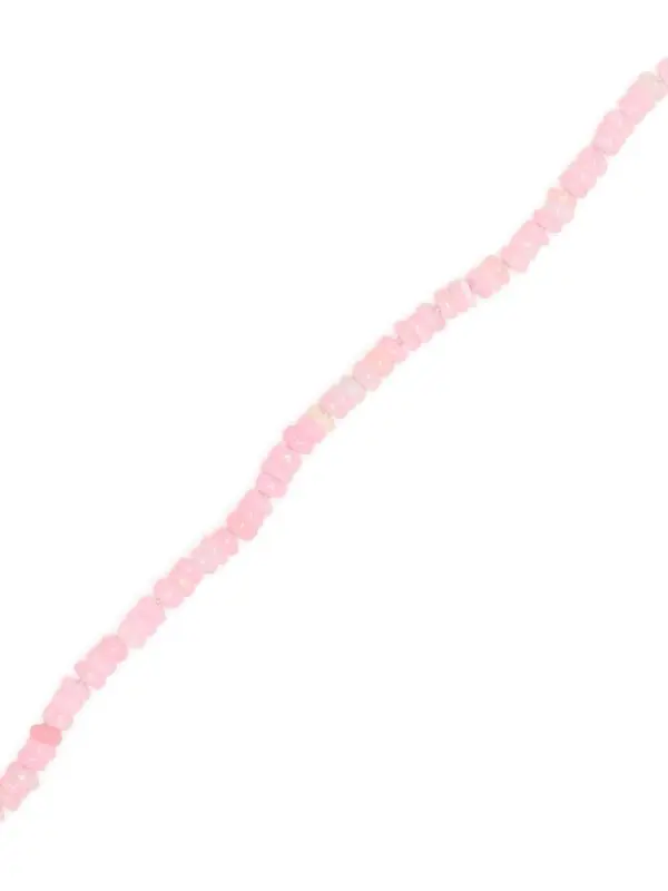 Jia Jia 14kt Yellow Gold Opal Beaded Bracelet - Pink