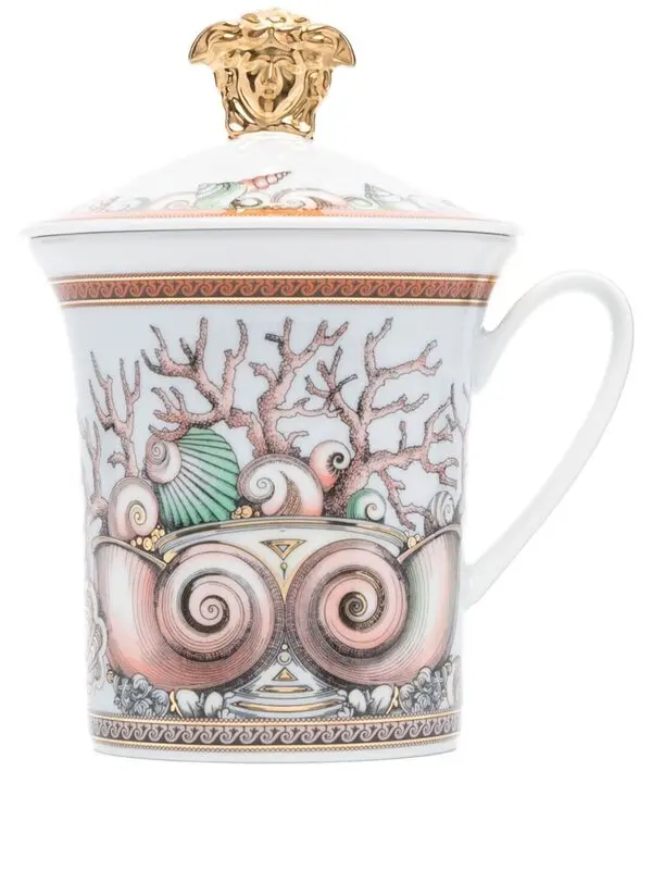 Versace X Rosenthal Les Étoiles De La Mer Mug - Blue