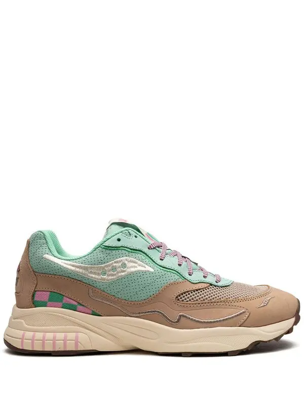 Saucony 3d Grid Hurricane Earth Citizen Sneakers - Brown