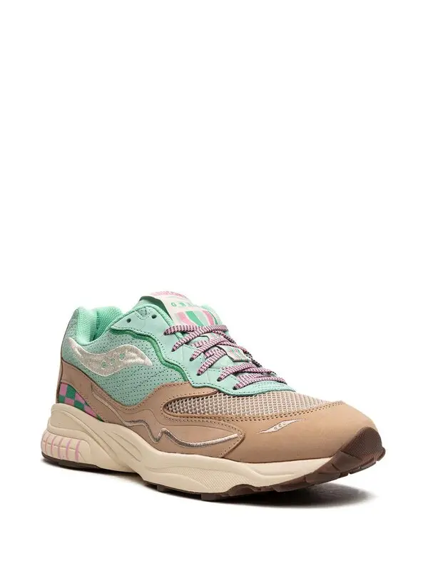 Saucony 3d Grid Hurricane Earth Citizen Sneakers - Brown