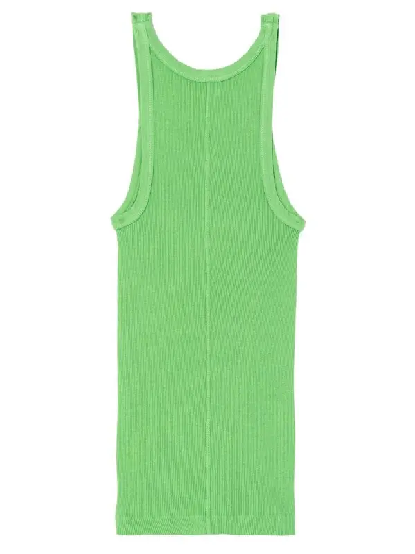 RE/DONE Ribbed-knit Tank Top