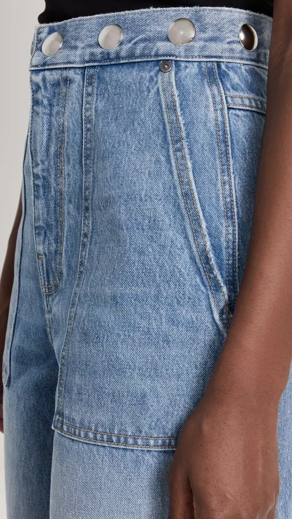 Khaite Studded Hewey Jeans