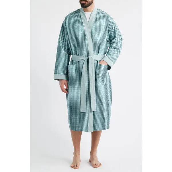 Majestic International La Paz Cotton Robe - Teal