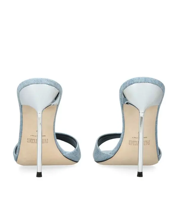 Paris Texas Denim Lidia Mules 105