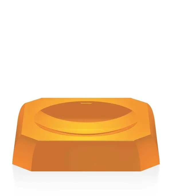 DECOR WALTHER Kristall Soap Dish - Orange