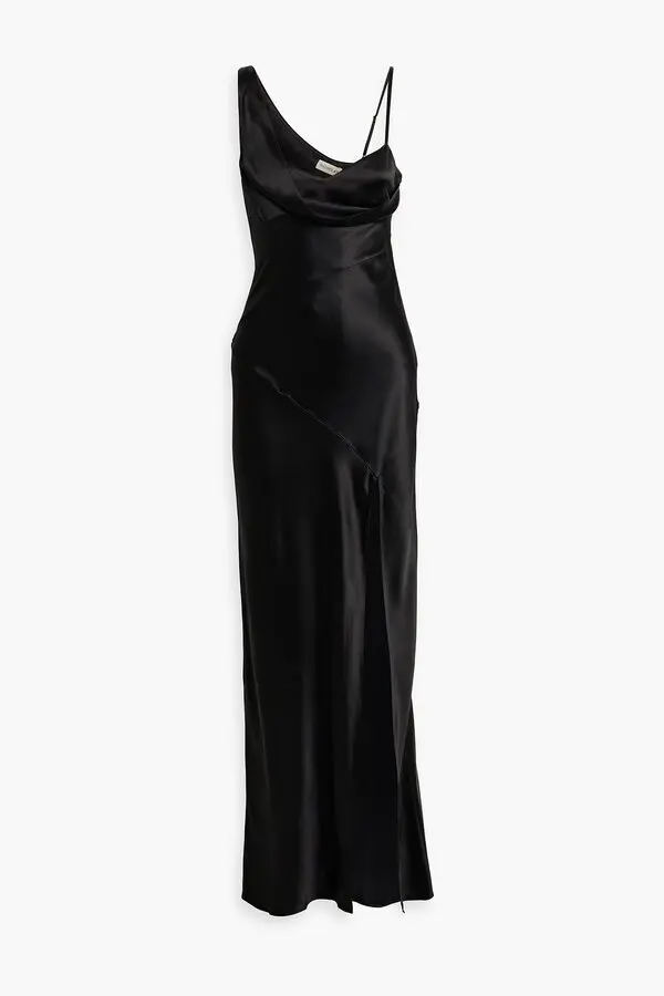 nicholas ariah satin-finish dress Nicholas Ariah Satin-Finish Dress In Green - 50% Off