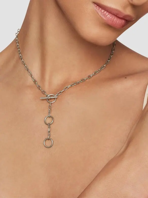 David Yurman Madison 3-ring Chain Necklace
