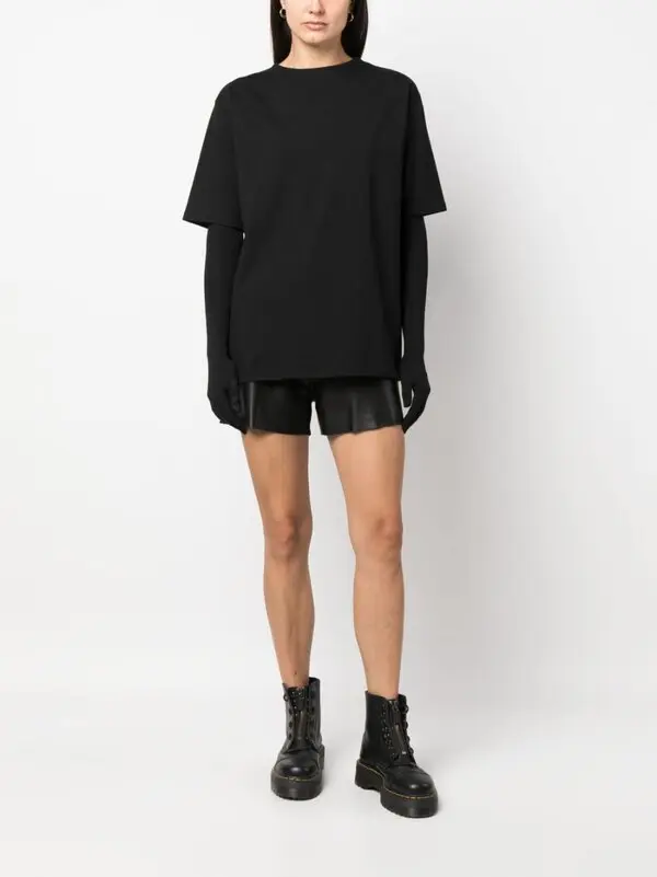 MANURI Glove-sleeve T-shirt