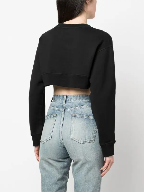 Dsquared2 Logo-print Cropped Sweatshirt