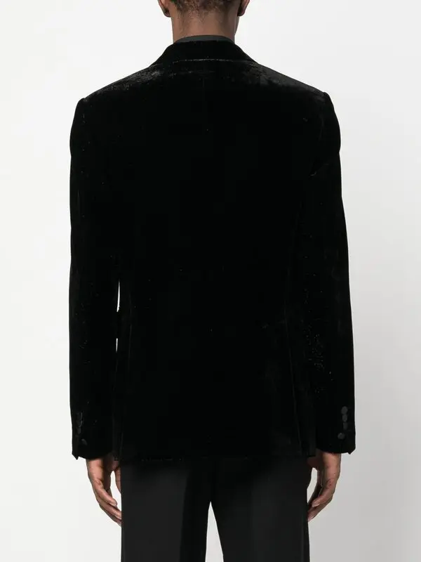 Dsquared2 Sequined-trim Velvet Blazer