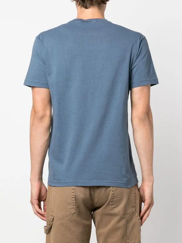 Stone Island Copass-patch Cotton T-shirt