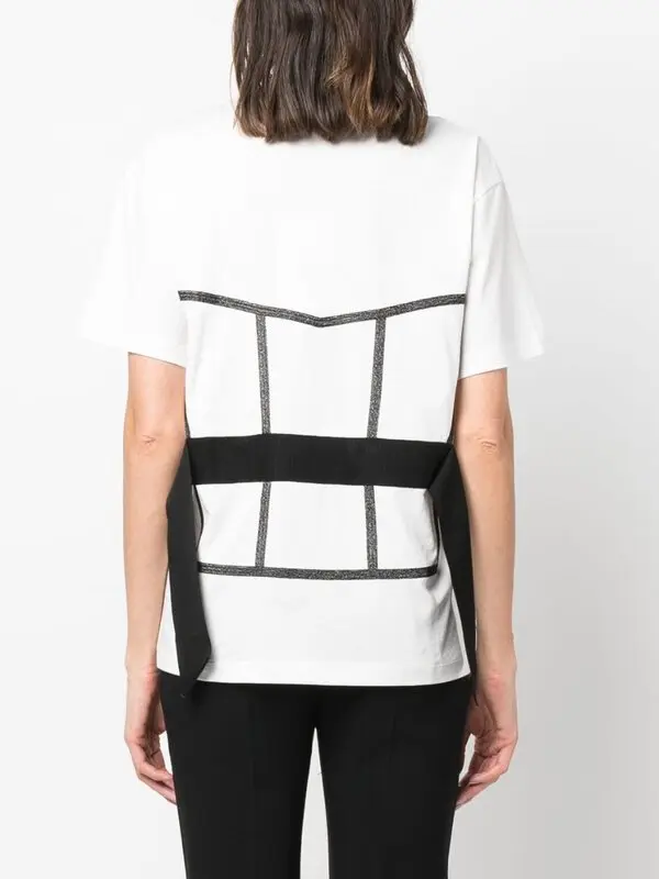 MURMUR Trompe L'oeil Corset T-shirt