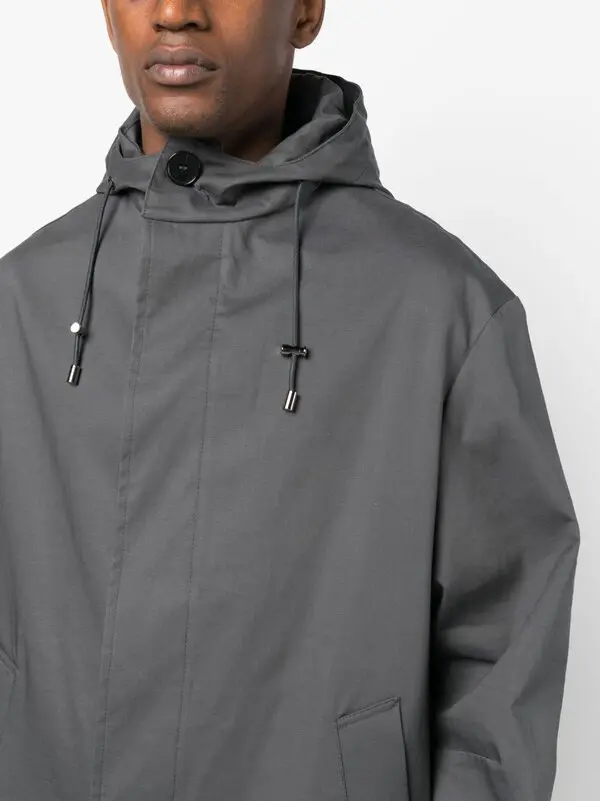 Mackintosh Wolfson Hooded Raincoat