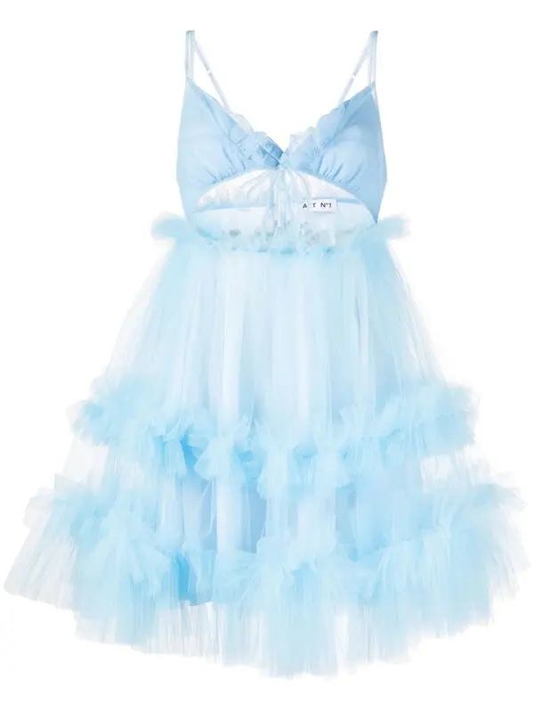 ACT Nº1 Tulle Ruffled Dress