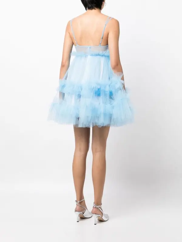 ACT Nº1 Tulle Ruffled Dress