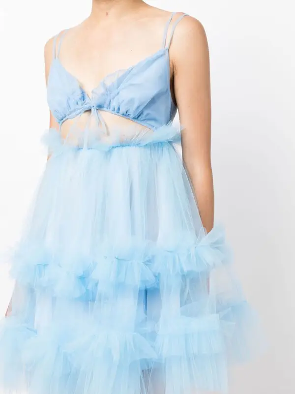 ACT Nº1 Tulle Ruffled Dress