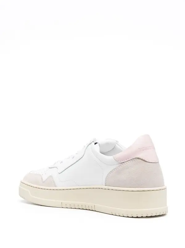 SCAROSSO Alexia Leather Low-top Sneakers