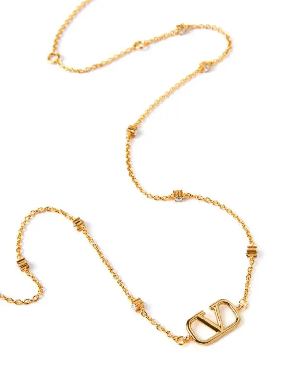 Valentino Garavani Mini Vlogo Signature Necklace