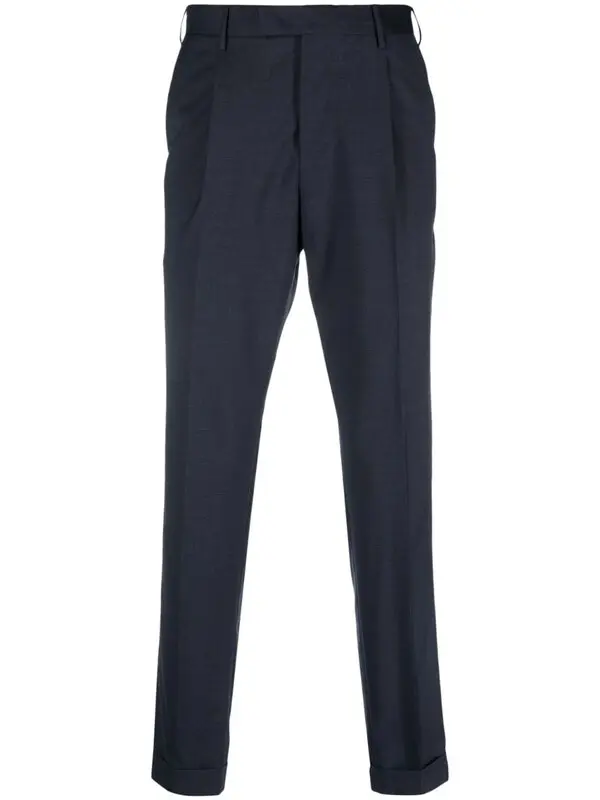 PT TORINO Straight-leg Trousers - Blue