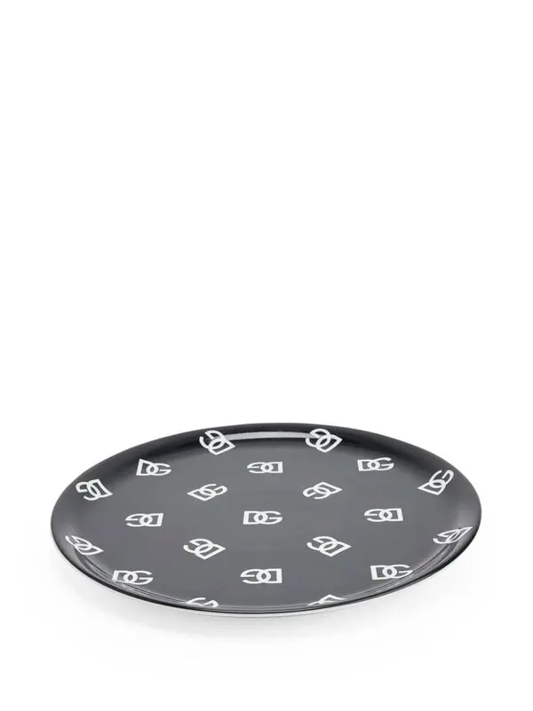 Dolce & Gabbana Logo-print Pizza Plate