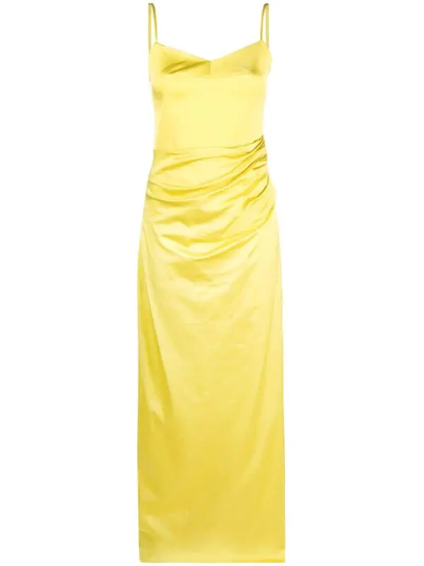 Gauge81 Vona Draped Maxi Dress