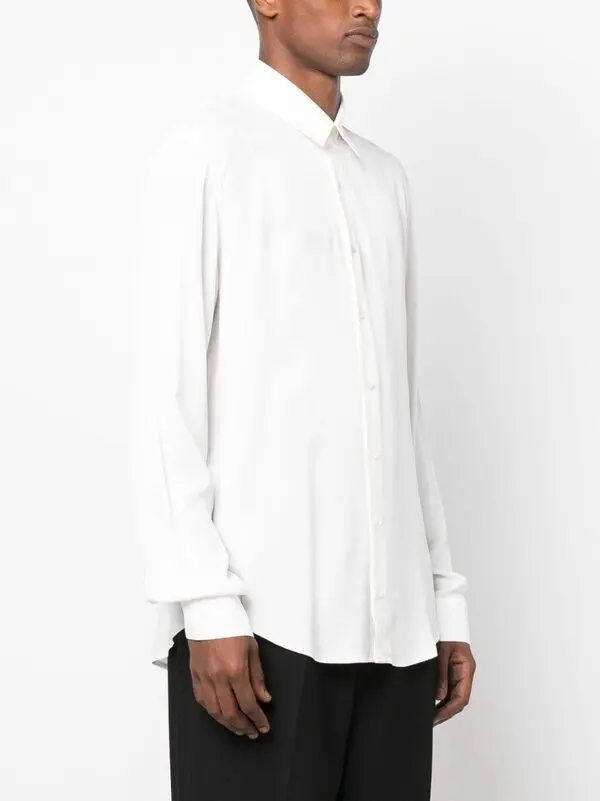Patrizia Pepe Long-sleeved Button-up Shirt