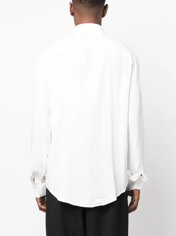 Patrizia Pepe Long-sleeved Button-up Shirt