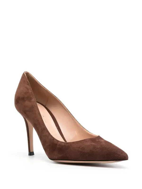 GIANVITO ROSSI Suede Pumps