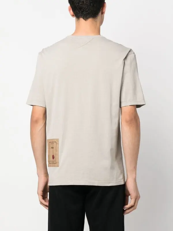 TEN C Cotton Henley T-shirt