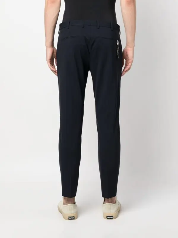 PT TORINO Slim-cut Trousers - Blue
