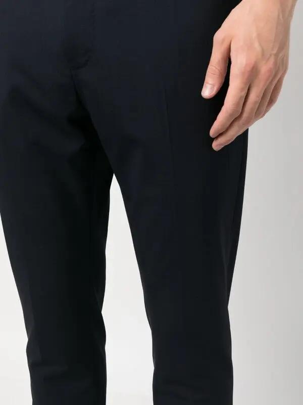 PT TORINO Slim-cut Trousers - Blue