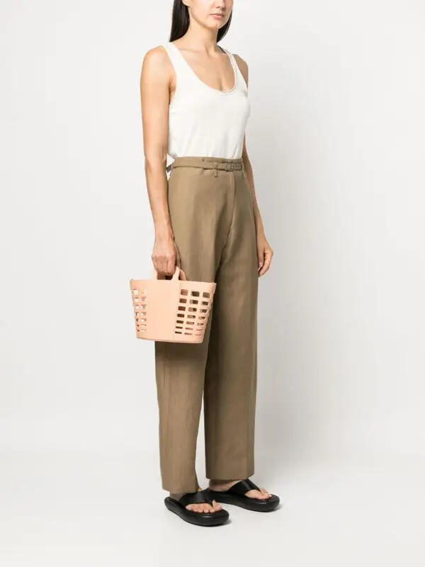 ANCIENT GREEK SANDALS Demijohn Bucket Bag - Neutrals