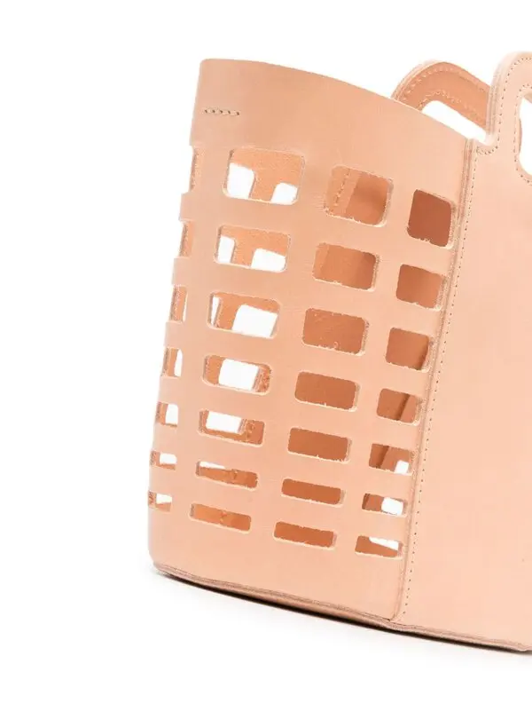 ANCIENT GREEK SANDALS Demijohn Bucket Bag - Neutrals