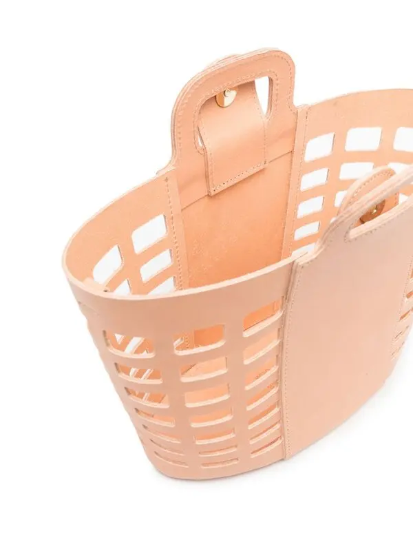 ANCIENT GREEK SANDALS Demijohn Bucket Bag - Neutrals