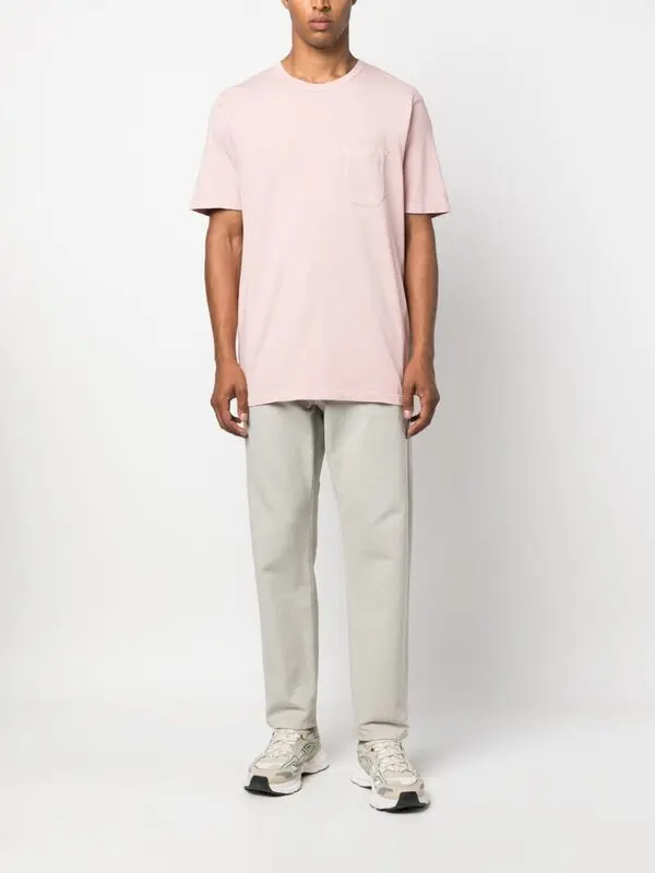 C.P. COMPANY Logo-print Cotton T-shirt - Pink