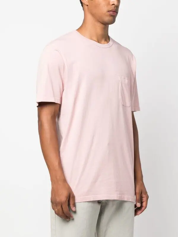 C.P. COMPANY Logo-print Cotton T-shirt - Pink