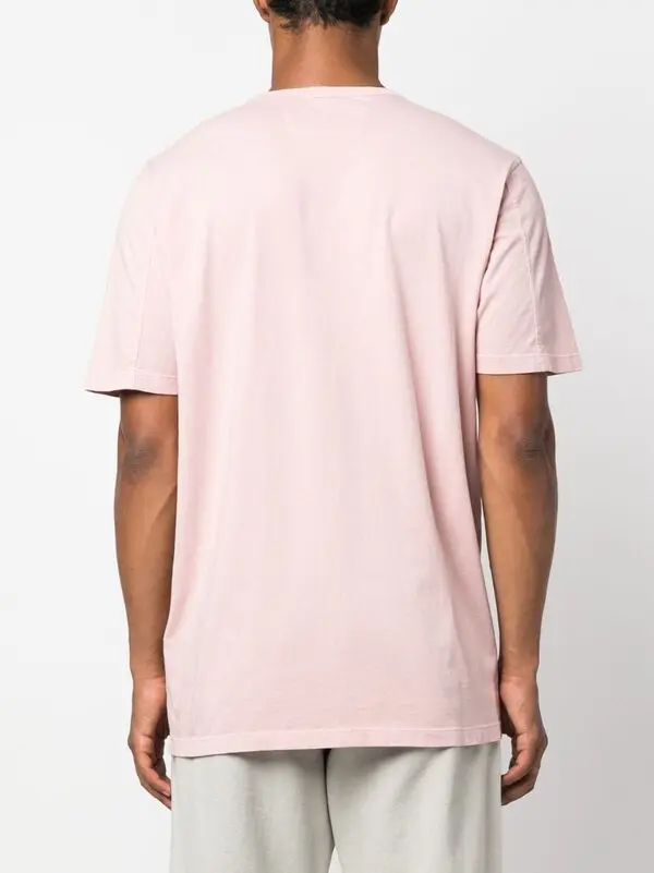 C.P. COMPANY Logo-print Cotton T-shirt - Pink