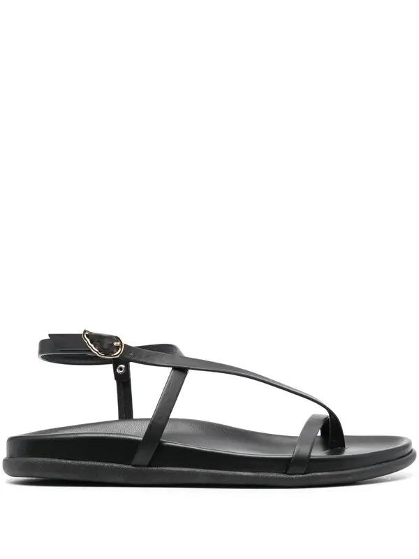 ANCIENT GREEK SANDALS Aimilia Leather Sandals - Black