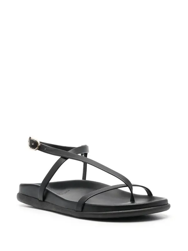 ANCIENT GREEK SANDALS Aimilia Leather Sandals - Black