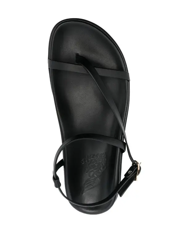ANCIENT GREEK SANDALS Aimilia Leather Sandals - Black
