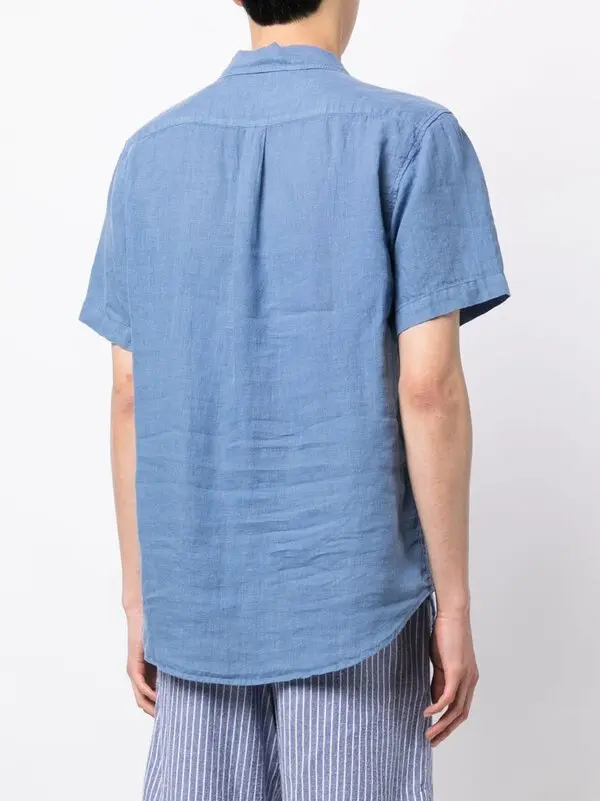 Love Brand & Co. Chest-pocket Linen Shirt