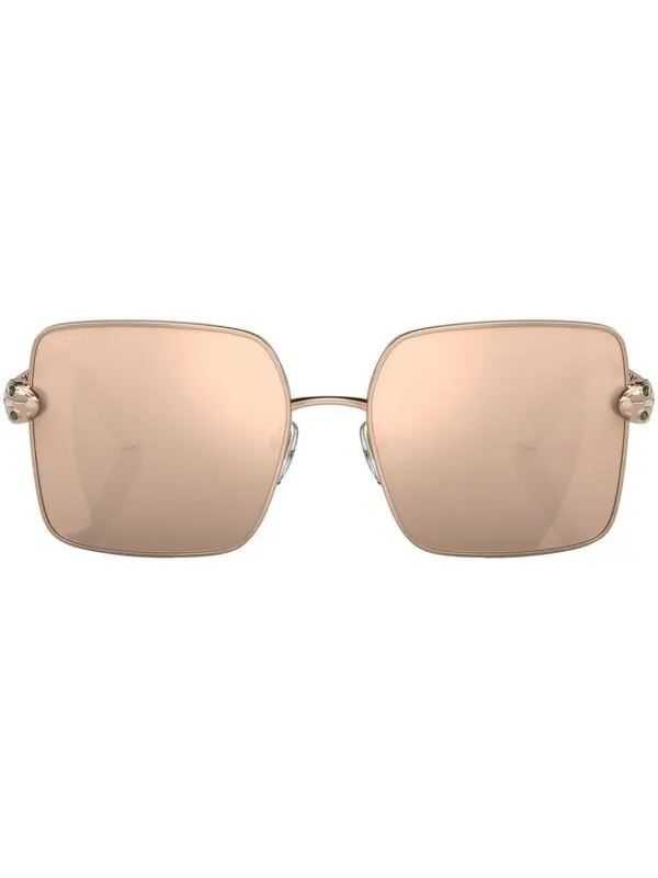 BVLGARI Serpenti Square-frame Sunglasses