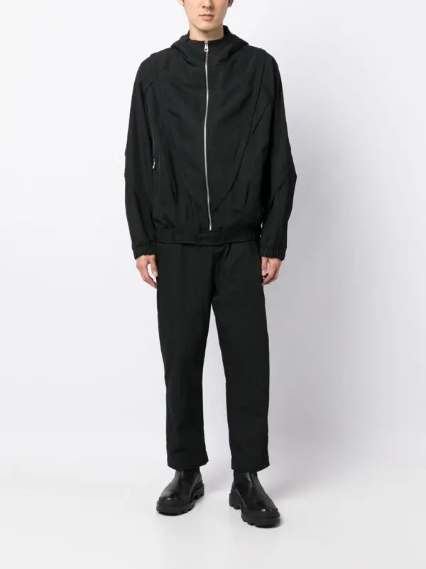 SONGZIO Cocoon Zip-up Hooded Jacket