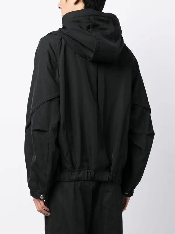SONGZIO Cocoon Zip-up Hooded Jacket
