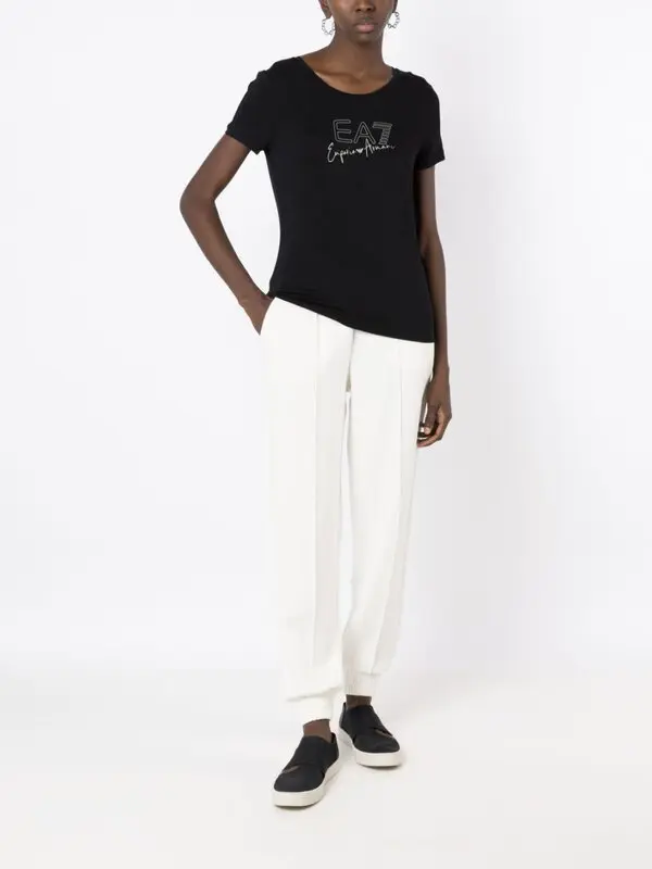 EA7 Logo-print T-shirt